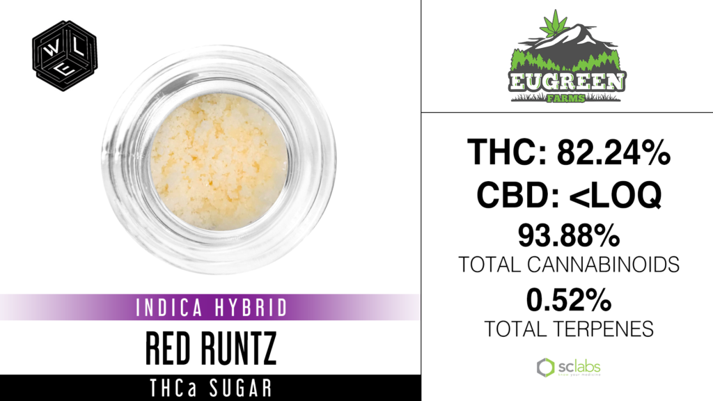 Red Runtz THCa Sugar - WLE710